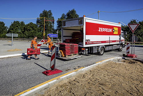 Zeppelin Rental auf der DeuSAT | Zeppelin Rental