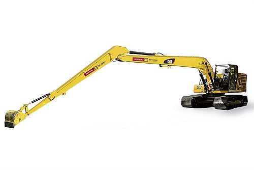 Hier mieten: Kettenbagger CAT 320 NG SLR | Zeppelin Rental